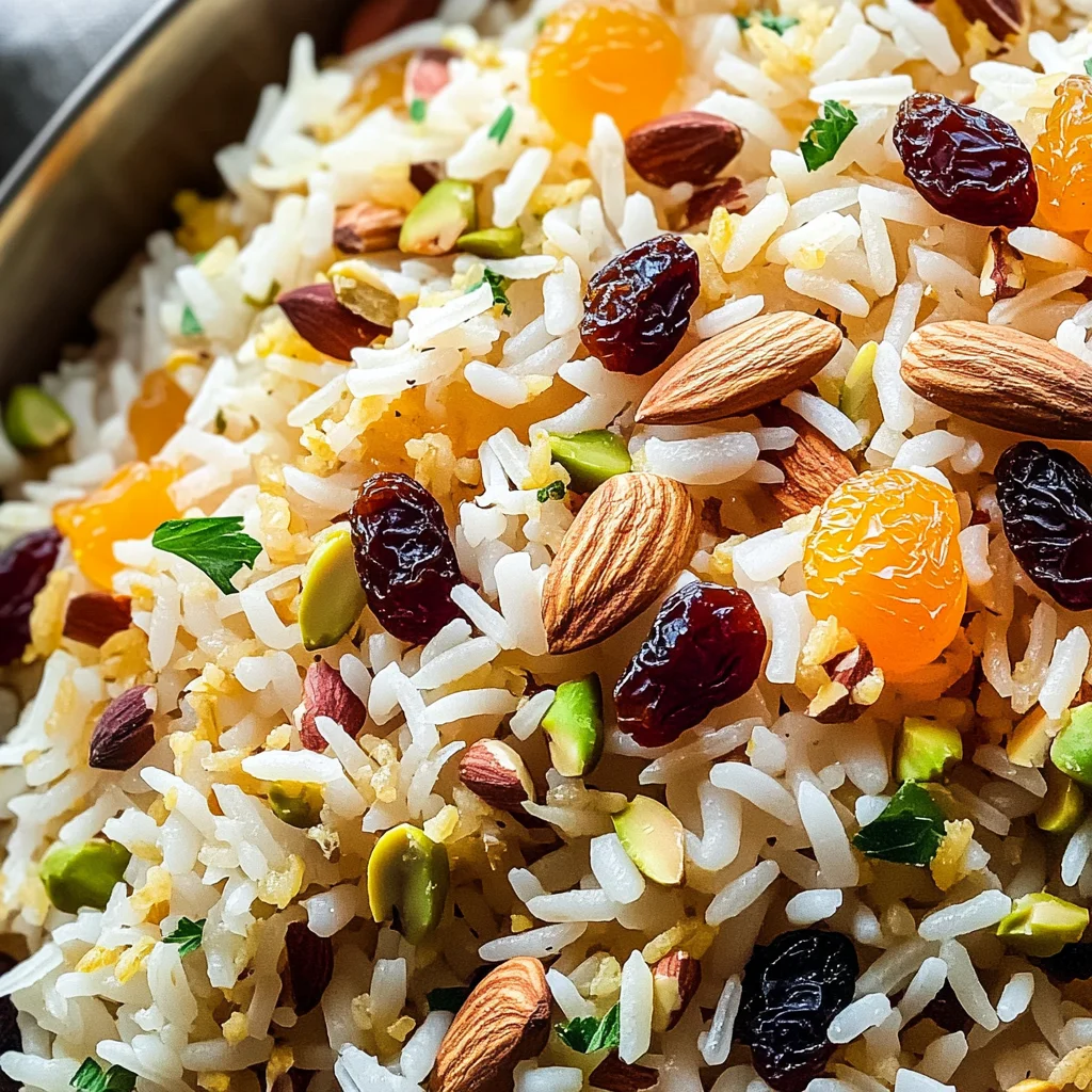 One Pot Simple Moroccan Saffron Rice Pilaf